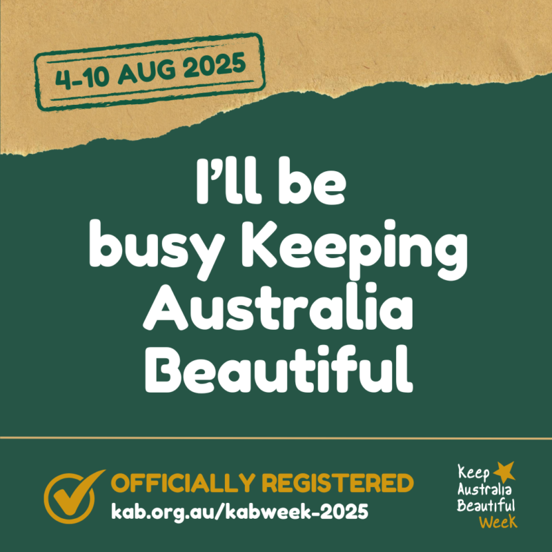 KAB Week 2025 Toolkit - Keep Australia Beautiful