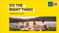 Do The Right Thing Campaign - Keep Australia Beautiful